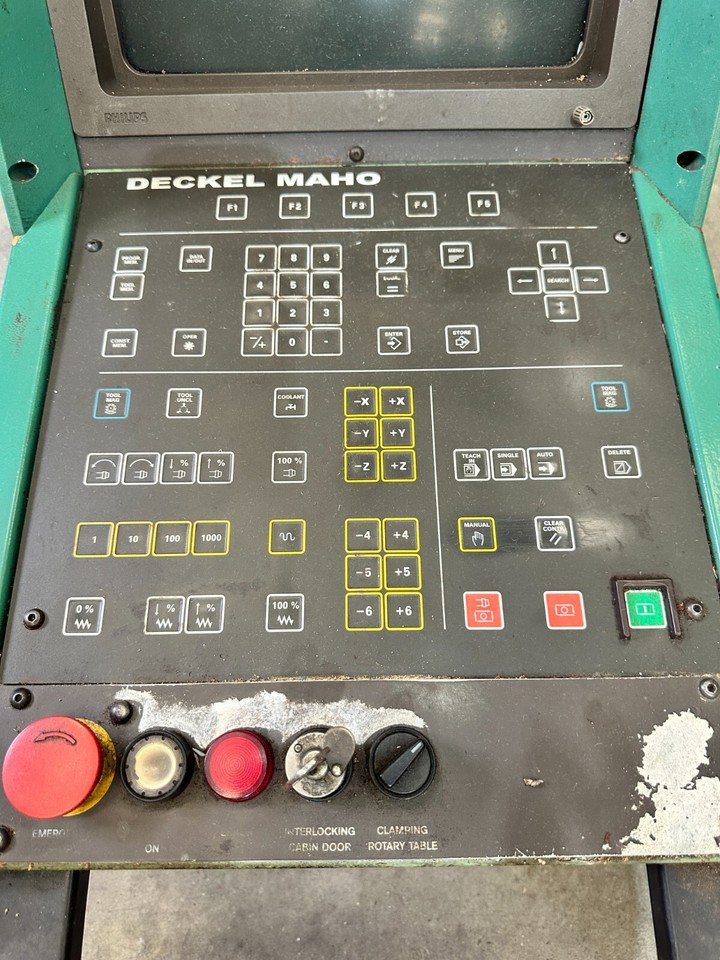 MAHO CNC 432 Deckel Panel Control/Monitor Phillips | eBay Australia