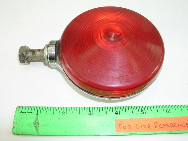 Grote 5065 Stop Turn Tail Light Red 9023 Lens Rat Rod REDUCED for sale ...