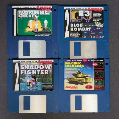 Amiga Format Cover Disks - Amiga Software Demos, Amiga Game Disk ...