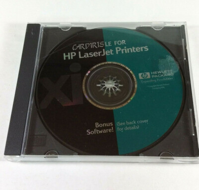 Cardiris LE For HP LaserJet Printers HP Software REPLACEMENT DISC ONLY ...