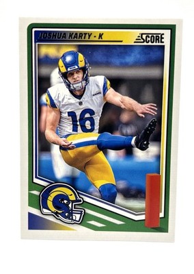 Joshua Karty #200 Rams 2025 Panini Score Football | eBay
