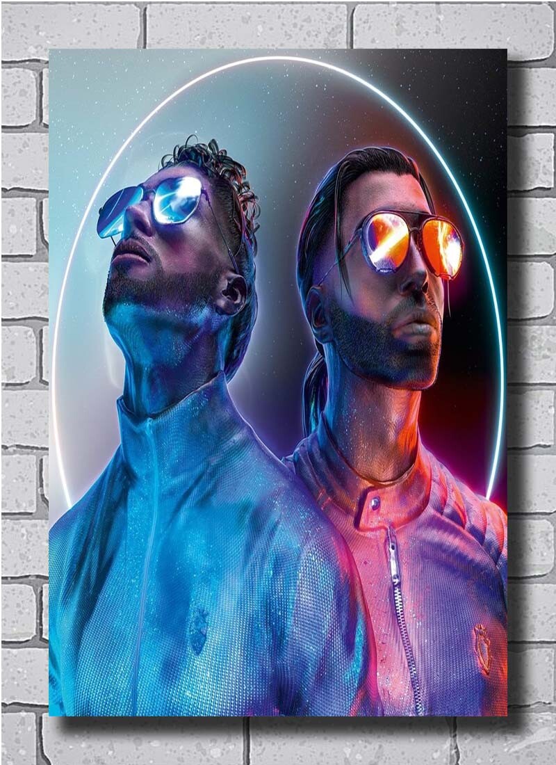 PNL Deux frères Ademo and N.O.S 2020 Rap Album Singer Poster 36 27x40 B ...