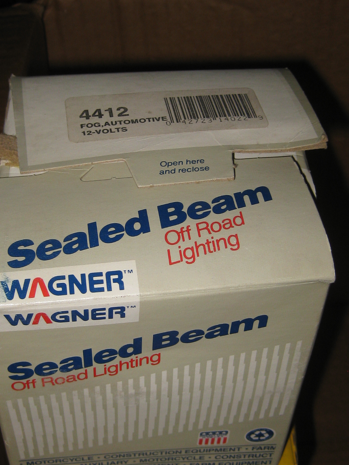 WAGNER SEALED BEAM PART # 4412 NEW " OLD STOCK " 2 AVAILABLE | eBay