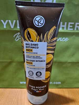 Yves Rocher Balsamo Botanico X Capelli Molto Secchi, Ricci E Crespi 250 ...