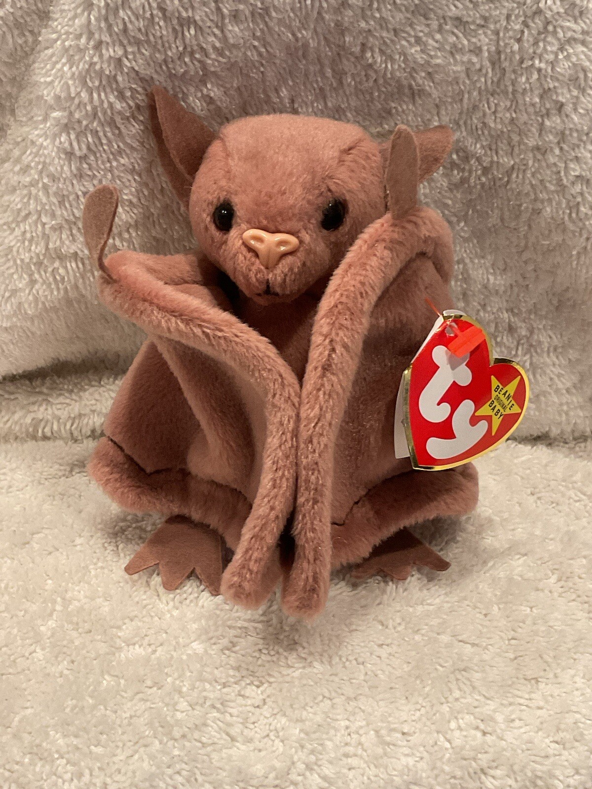 Ty Batty Brown the Bat Plush Toy Beanie Baby RARE 8421040353 | eBay