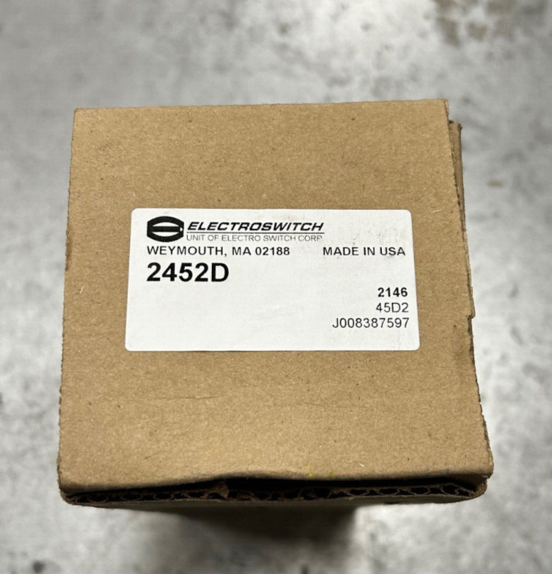 Electroswitch 2452D Breaker Control Switch NOS for sale online | eBay