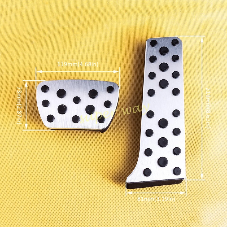 Aluminium Gas Brake Pedal Cover For Lexus RX350h RX450h+ RX500h RZ450e ...