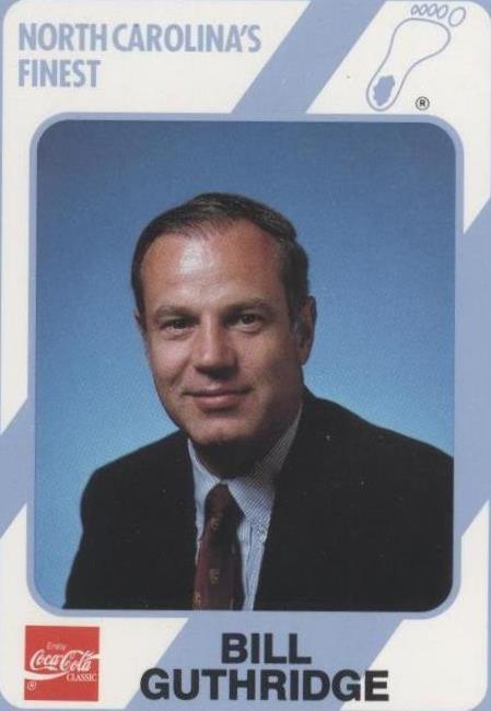 1989-90 Collegiate Collection/Coca-Cola North Carolina's Finest - Bill ...