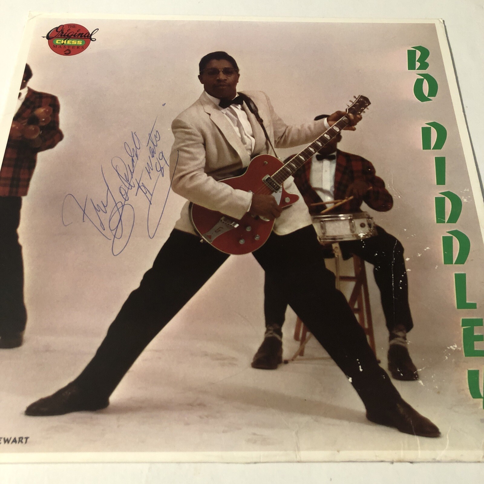 Bo Diddley Signed Autograph Album LP Cover JSA Cert.# XX35106 | eBay