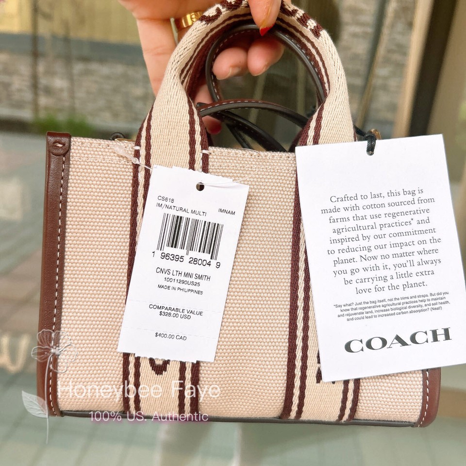 NWT Coach Smith Mini Tote CS618 | eBay
