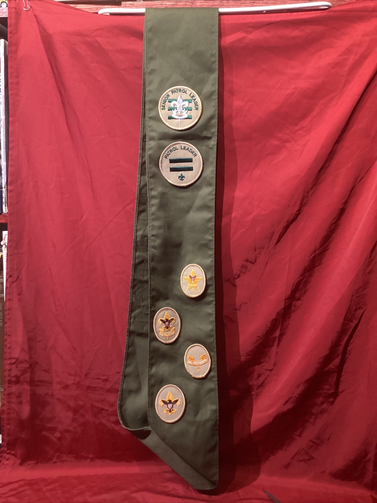 Boy Scout 1970's Merit Badge BSA Sash With 24 Merit Badges and Rank | eBay