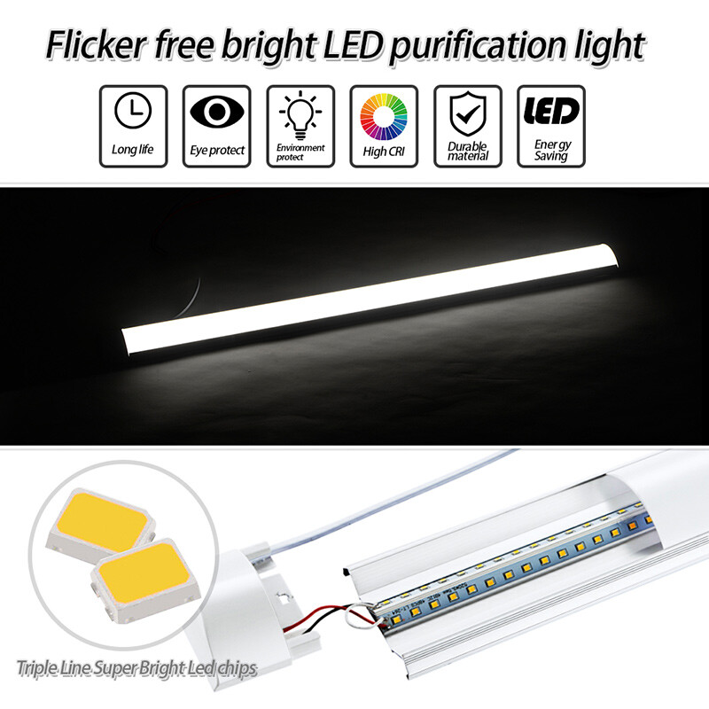LED Slim Ceiling Batten Tube Light 30w 90CM Linear Fluro Fluorescent | eBay