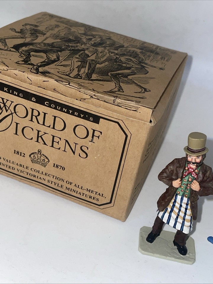 KING AND COUNTRY Charles Dickens DO26 Diecast Metal THE FISHMONGER | eBay
