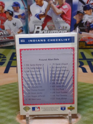 1993 Upper Deck Cleveland Indians Guardians Complete Team Set Lofton ...