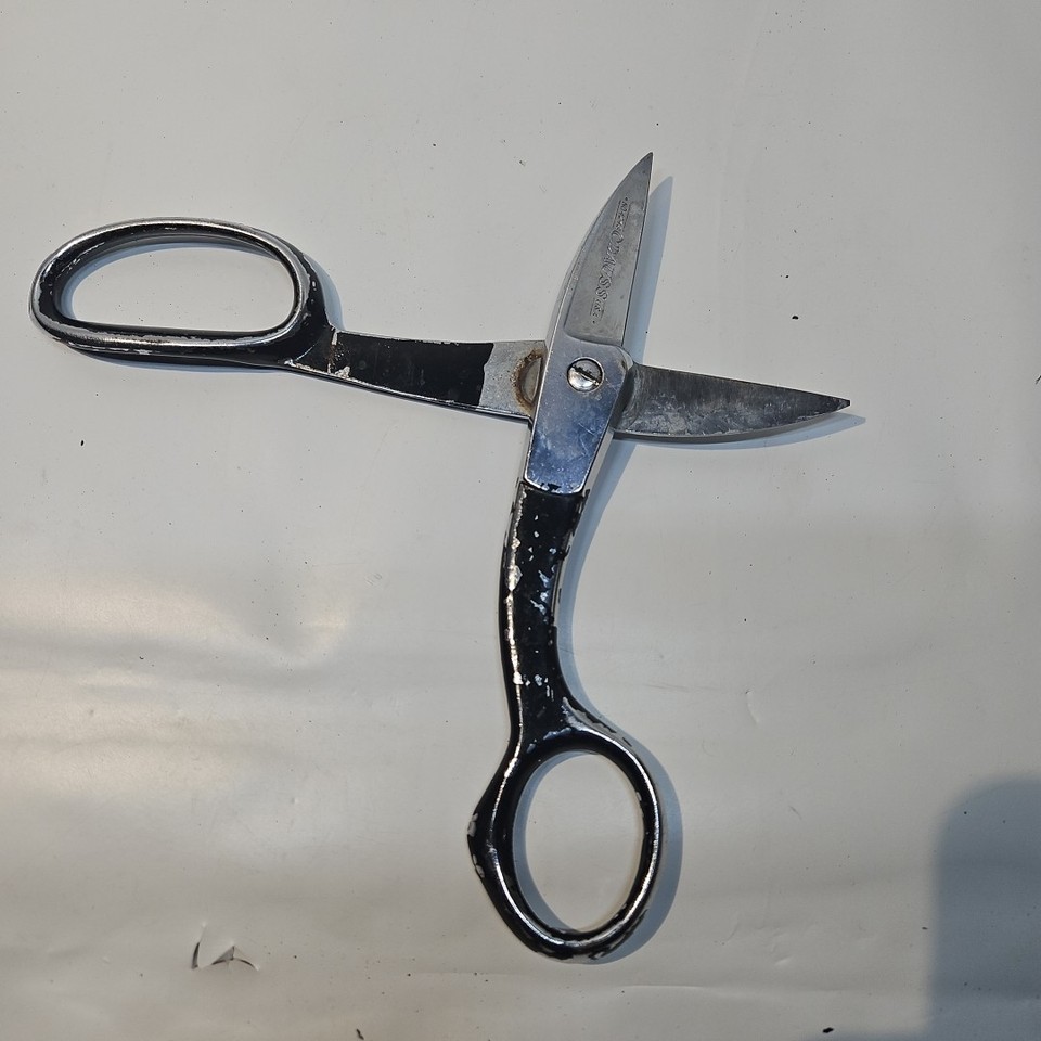 Clauss #4248 Multi Purpose High Leverage 8" Straight Shear Scissors 2 ...