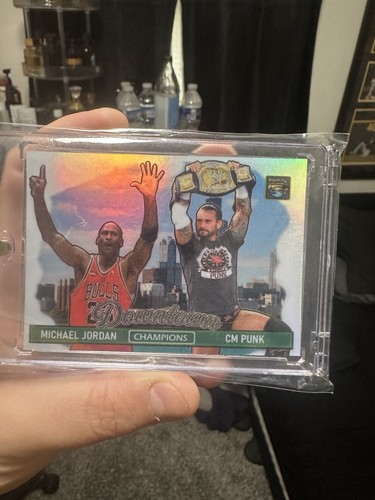 Custom Downtown Duos CM Punk/Michael Jordan Art Card | eBay