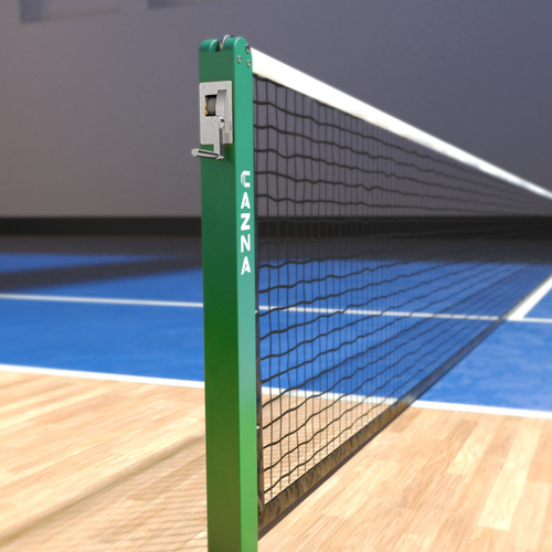 Cazna 2mm Tennis Net [12.8M DOUBLES - 4.5KG] [Cable Type:: Double Loop ...