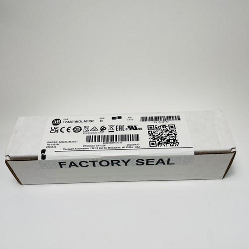 New Sealed Allen-Bradley 1732E-8IOLM12R IO-Link Master Module 8 Channel ...