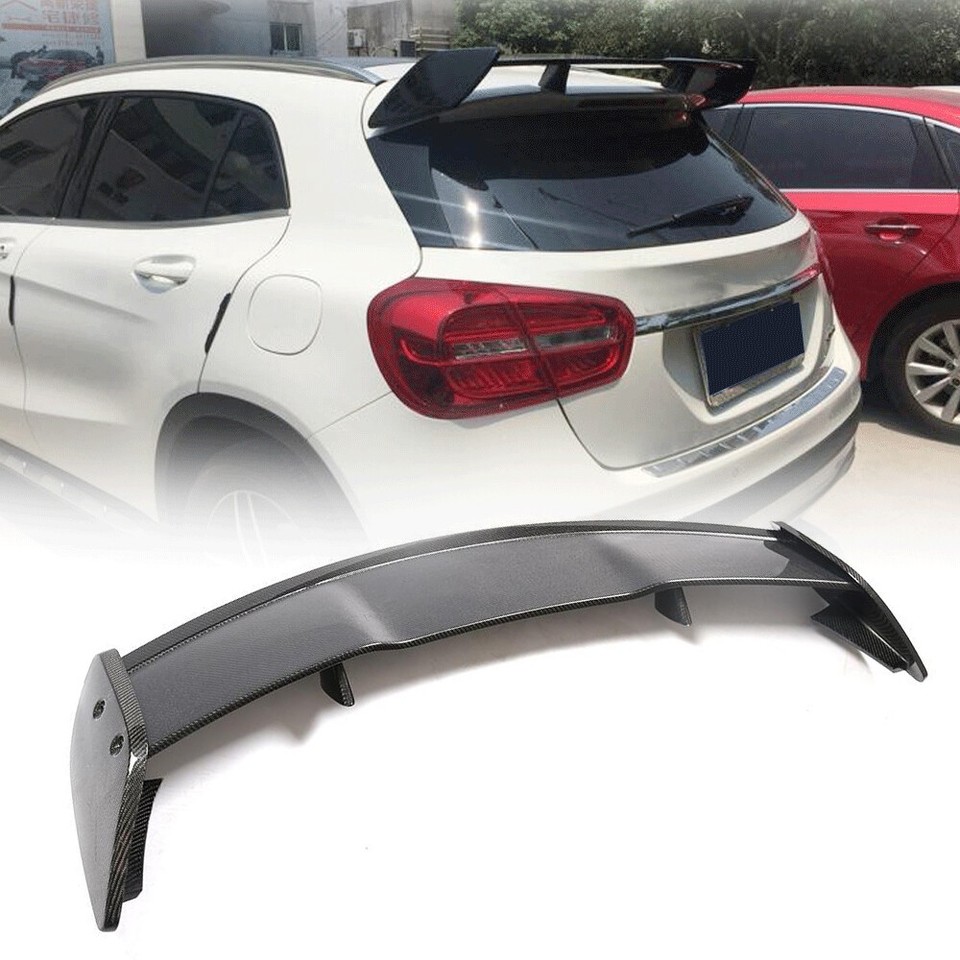 Real Carbon Rear Window Roof Spoiler Wing For Benz X156 GLA250 GLA45 ...