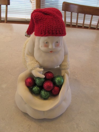 DEPT. 56 - 2013 ORIGINAL SNOWBABIES SANTA SHINES PORCELAIN FIGURINE ...