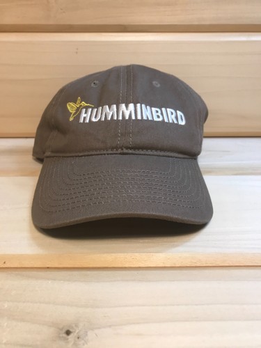 Humminbird Fishing Sonar Depth Hat Adjustable Hook and Loop Strap Brown ...