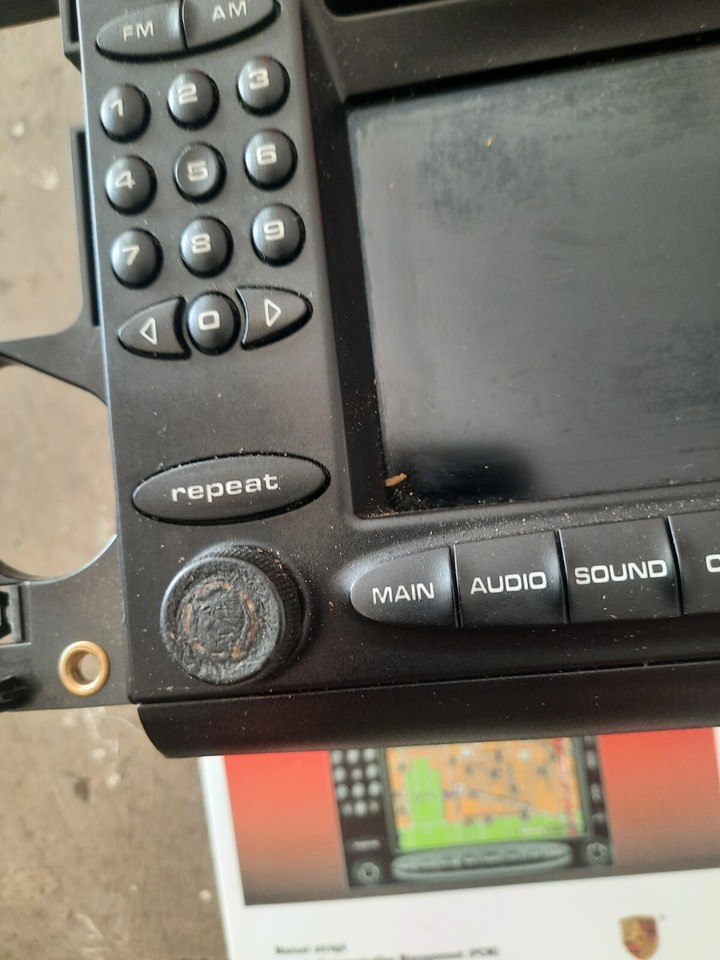 2002-2004 Porsche 911 Boxster Radio Stereo Navigation Display PCM | eBay