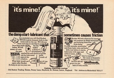 Retro Vintage Magazine Advert - WD-40 halfpage 1980 | eBay