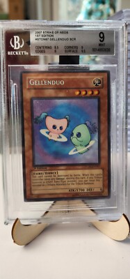 Beckett 9 Mint Gellenduo 1st Edition Yugioh Card #STON-EN067 | eBay