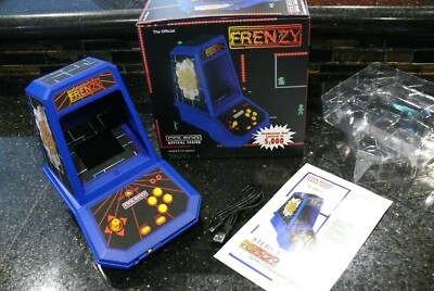 COLECO FRENZY Talking Electronic Handheld tabletop Arcade video game ...