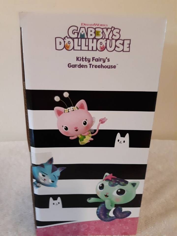 New Gabby's Dollhouse Kitty Fairy's Garden Treehouse Doll Play Set | eBay