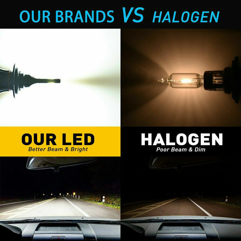 Mercedes W164 M ML 2005-2012 2x Bulbs H7 LED Headlights Low Beam 90W ...