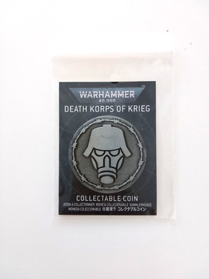 Warhammer 40K Death Korps of Krieg Collectible Coin | eBay UK