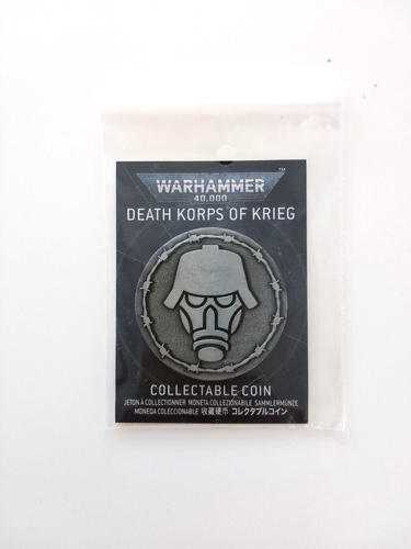 Warhammer 40K Death Korps of Krieg Collectible Coin | eBay UK