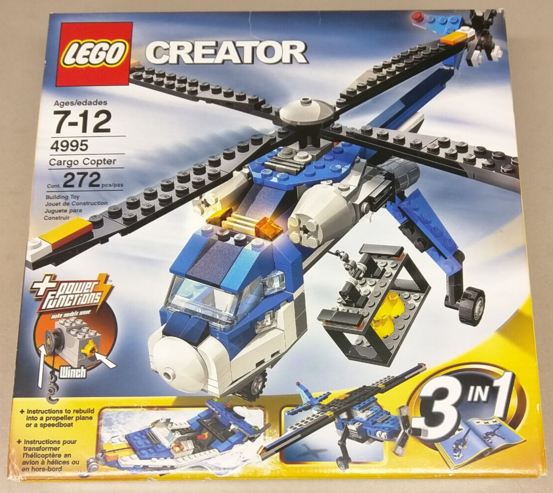 LEGO CREATOR: Cargo Copter (4995) for sale online | eBay