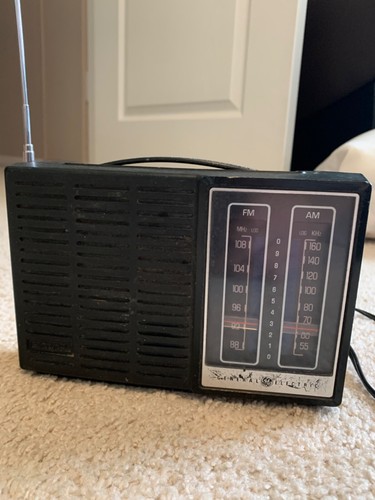 General Electric Two Way Power Radio Model #7-2805A Tested | eBay