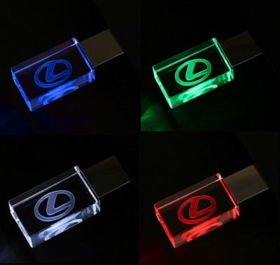 USB Flash Drive 2.0 Metal Stick Lexus Lover Driver Gift Car Logo Cool ...