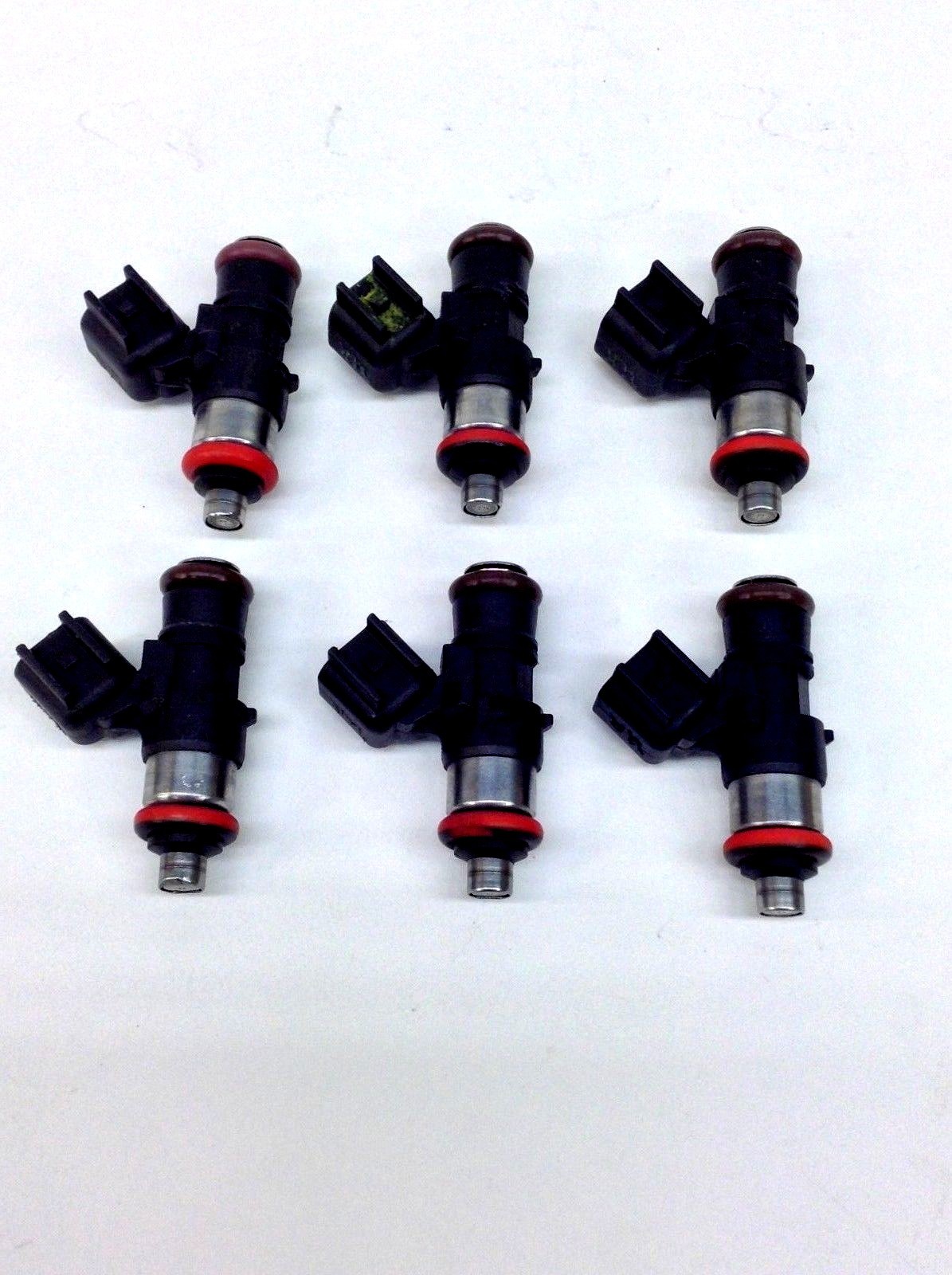 SET OF 6 BOSCH FUEL INJECTORS 0280158091 2007-2001 FORD MAZDA LINCOLN 3 ...