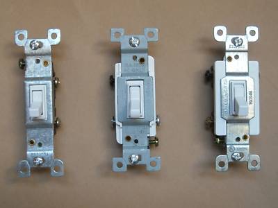 WALL TOGGLE SWITCH SP 1POLE 3WAY RESIDENTIAL 4WAY COMMERCIAL 1451 1453 ...