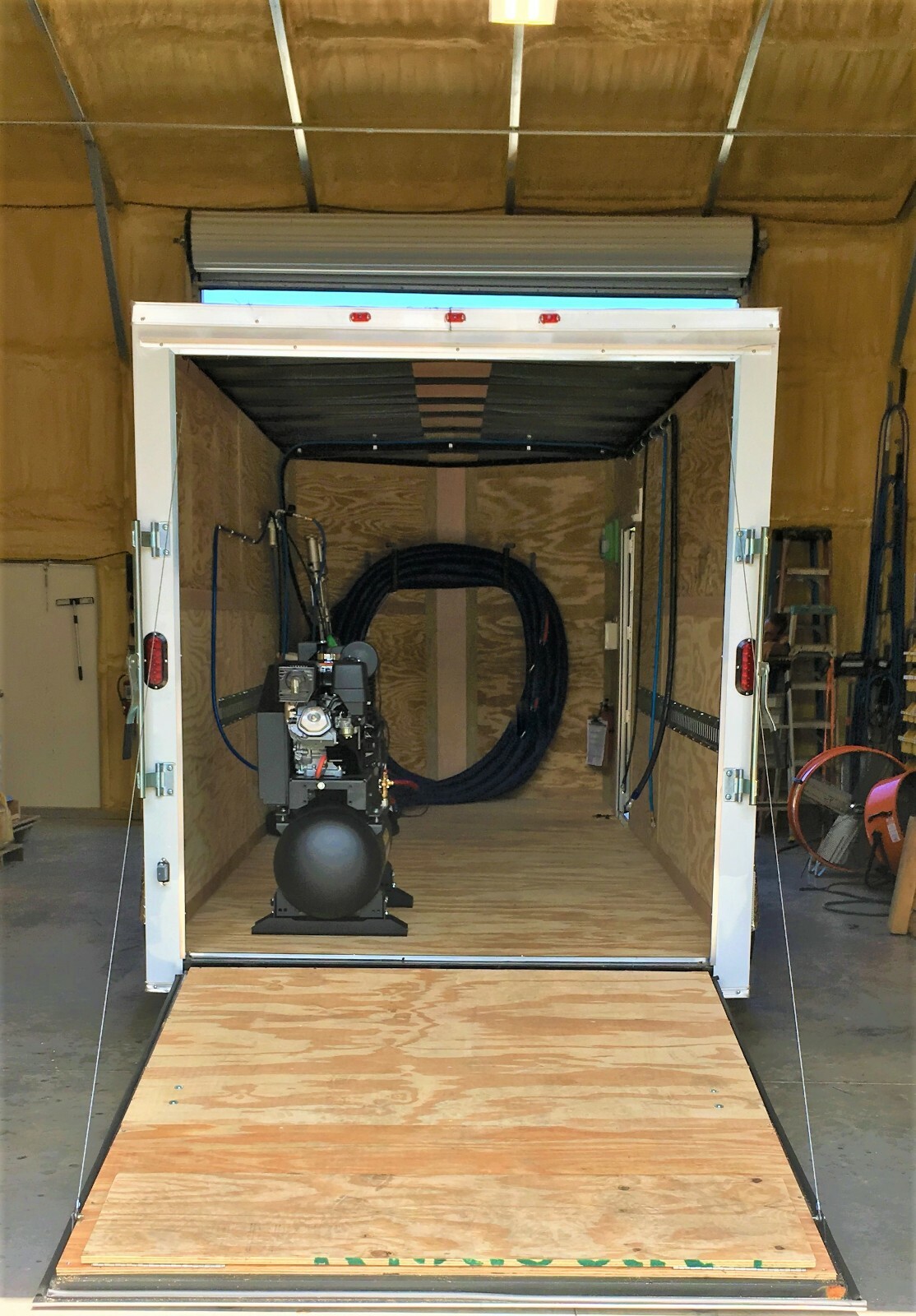 NEW SPRAY EZ 3000 SPRAY FOAM EQUIPMENT TRAILER PACKAGE- SHORE POWER | eBay