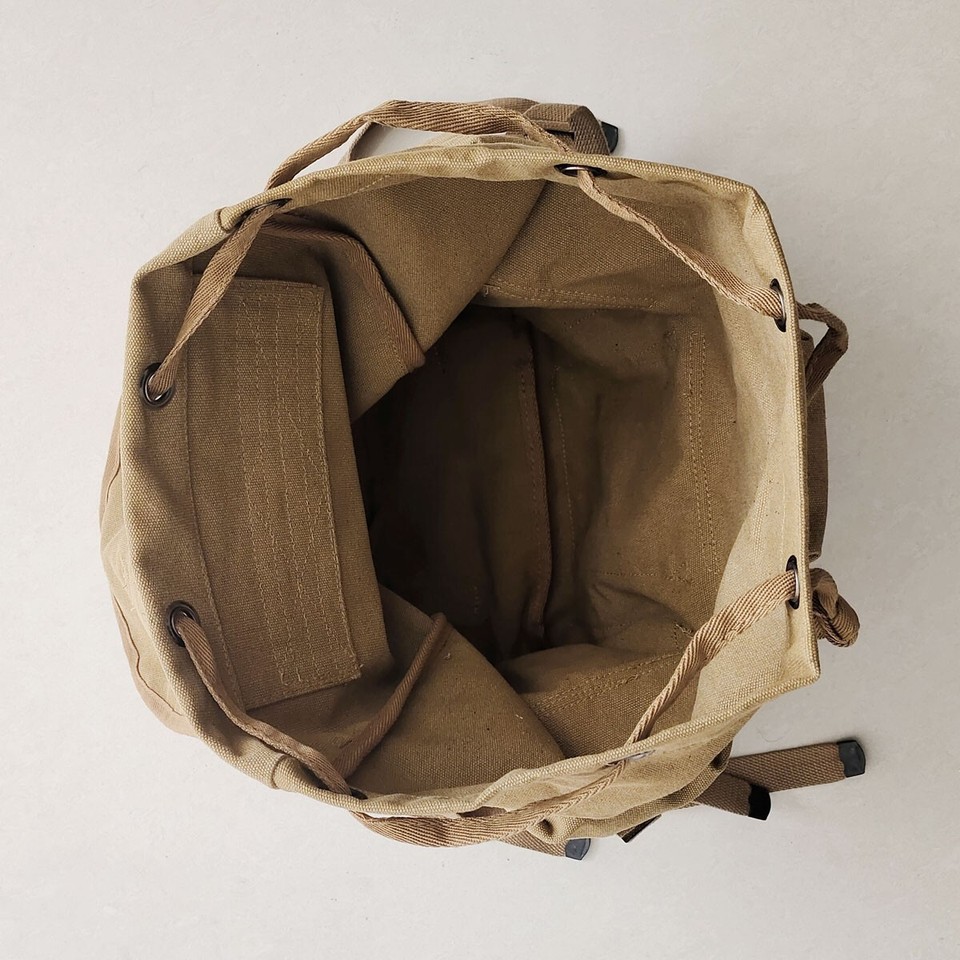 Vietnam War US Army Field Bag Pack Canvas Rucksack Knapsack Men's Bag ...