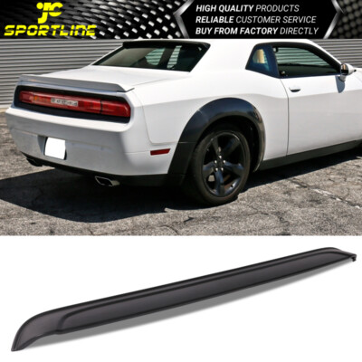 Fits 08-23 Dodge Challenger Rear Window Roof Spoiler Wing Unpainted ...