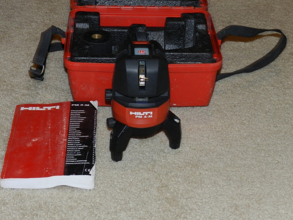 Hilti laser Level Measurement PM4-M Laser Marking Laser Line Level | eBay
