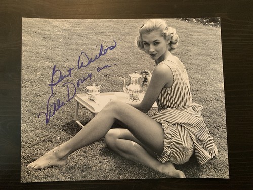 Vikki Dougan signed 8x10 photo Sexy Hot 50’s Model The Rebel Set | eBay