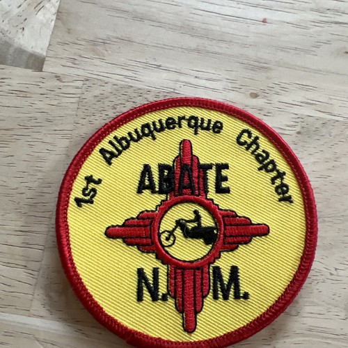 Vintage 1st Albuquerque Chapter Abate N.M. Patch | eBay