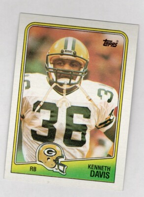 1988 Topps Football #316 Kenneth Davis Green Bay Packers | eBay