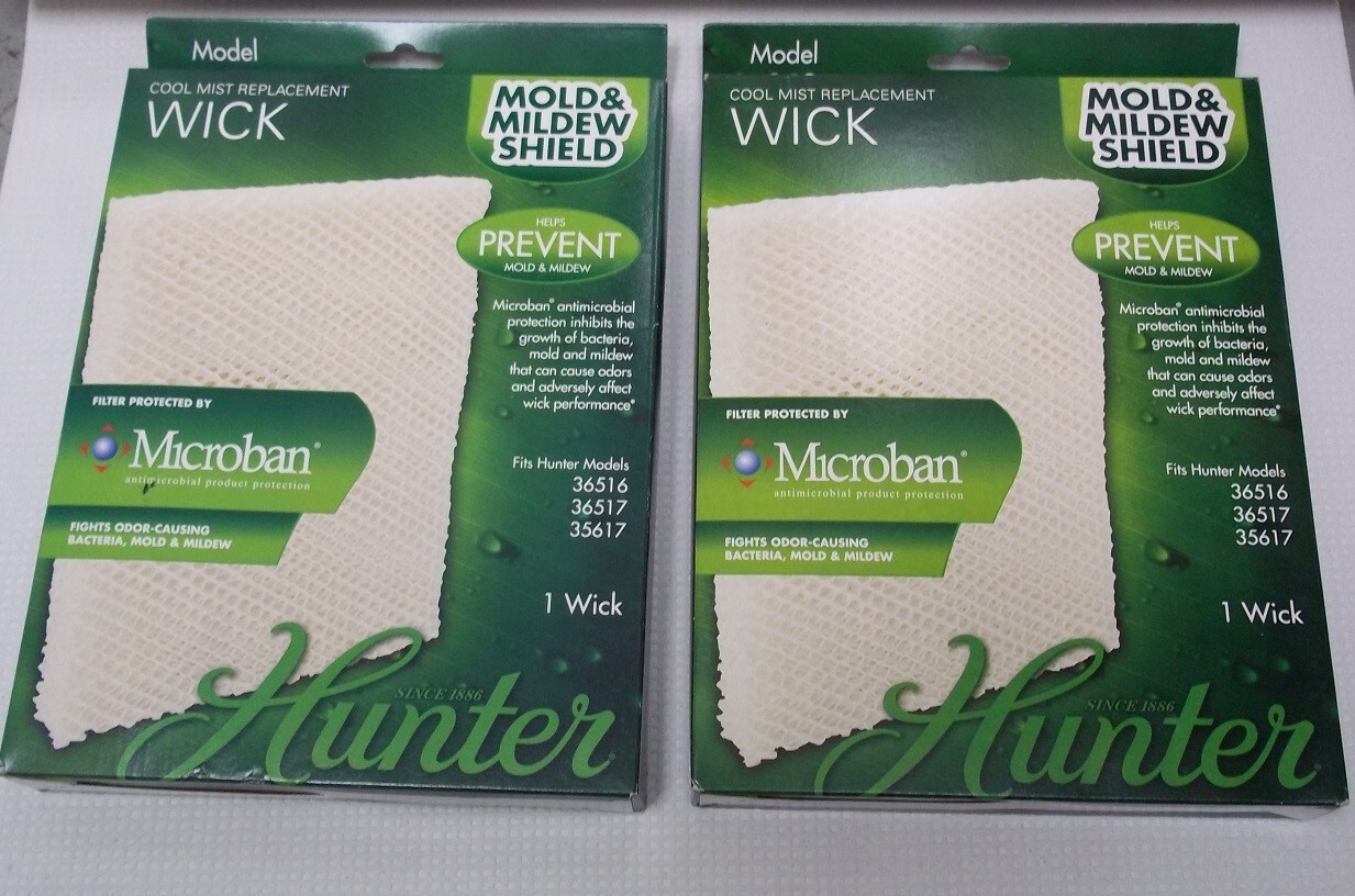 2 Hunter Cool Mist Humidifiers 31949 31947 HN1949 36516 36517 35617 ...
