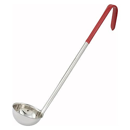 2 Oz. Red Ladle, Stainless Steel (LDC-2) 811642008848| eBay