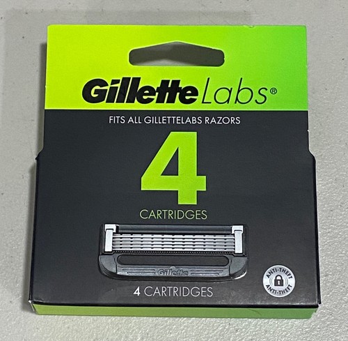 Gillette Labs Razor Blades Refill Cartridges - 4 Cartridges | eBay