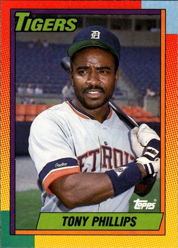 1990 Topps Traded #95T Tony Phillips Detroit Tigers | eBay