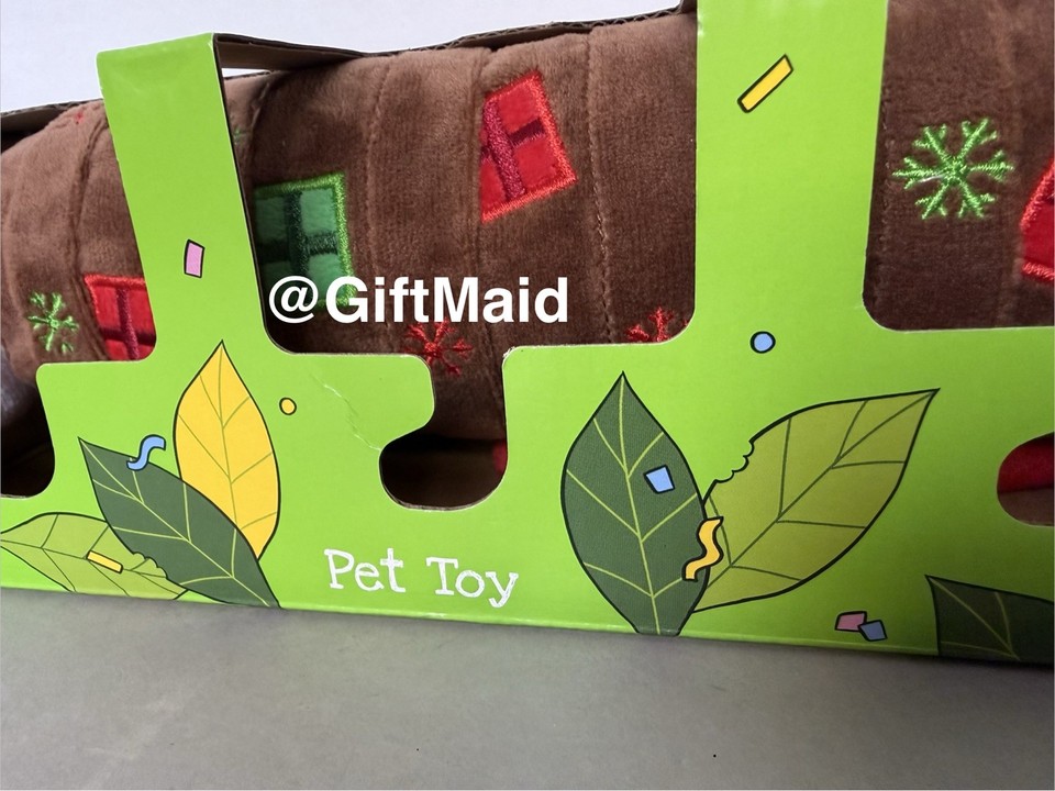 LAST ONE NEW M & S Christmas PET Colin The Caterpillar DOG TOY ...